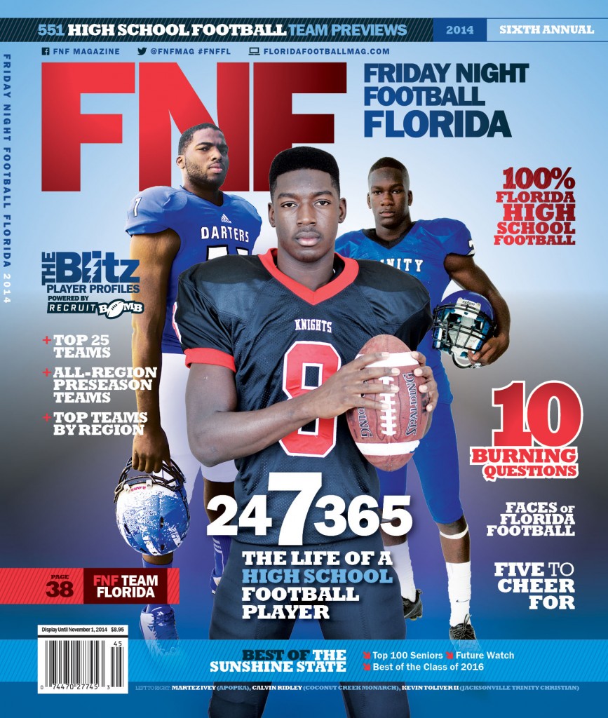 2014 FNF Magazine cover to feature players from Apopka, Monarch and ...
