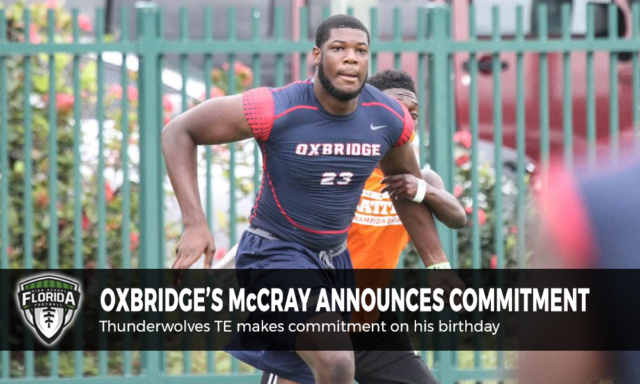 Oxbridge Academy's McCray officially commits to Georgia State | Florida ...