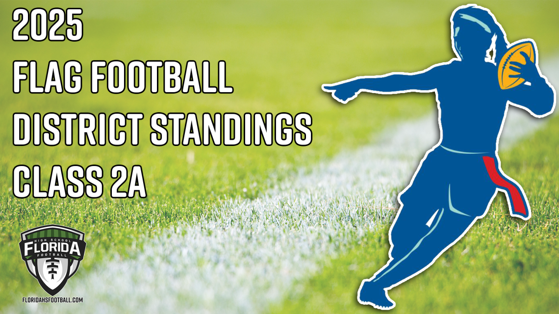 2025 Class 2A Flag Football District Standings - Florida HS Football