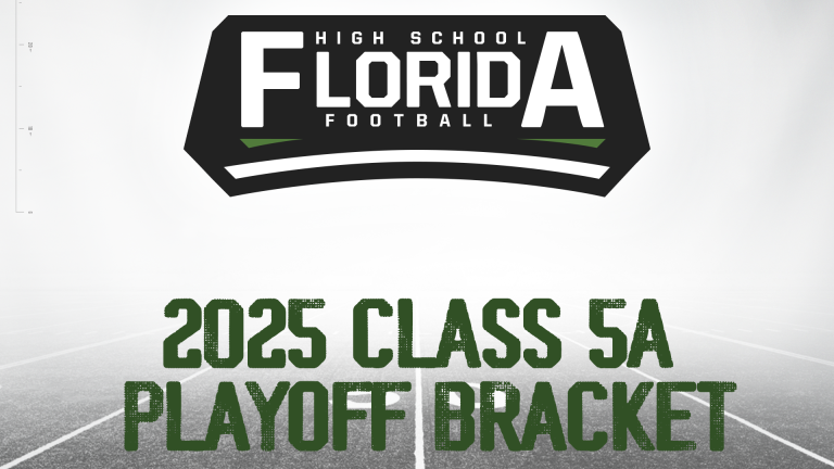 2025 Class 5A Playoff Bracket - Florida HS Football